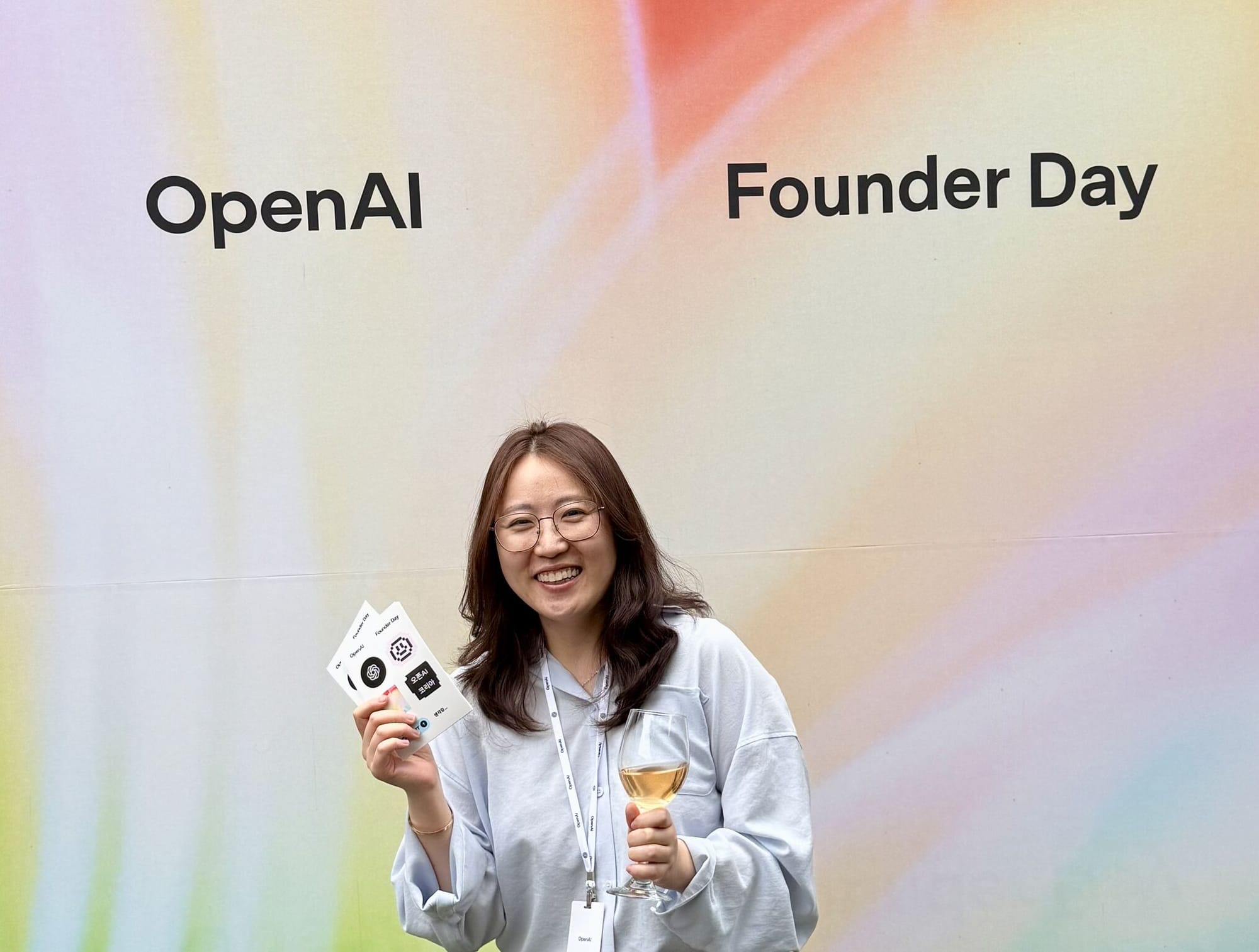 OpenAI Founder Day에 초대받았어요!